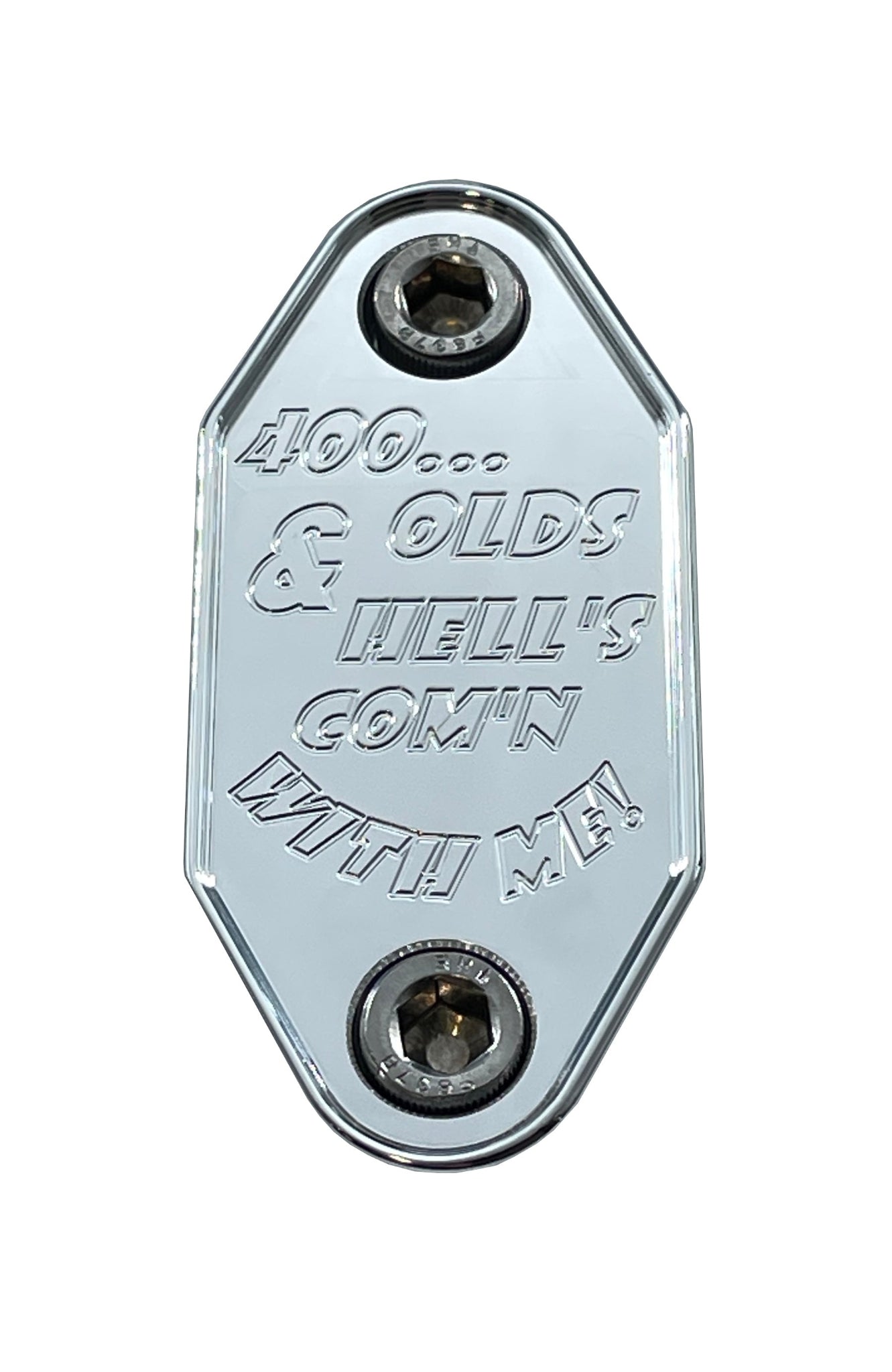 Fuel Pump Block Off Plate Fits Oldsmobile 400 Cutlass 442 Billet ...