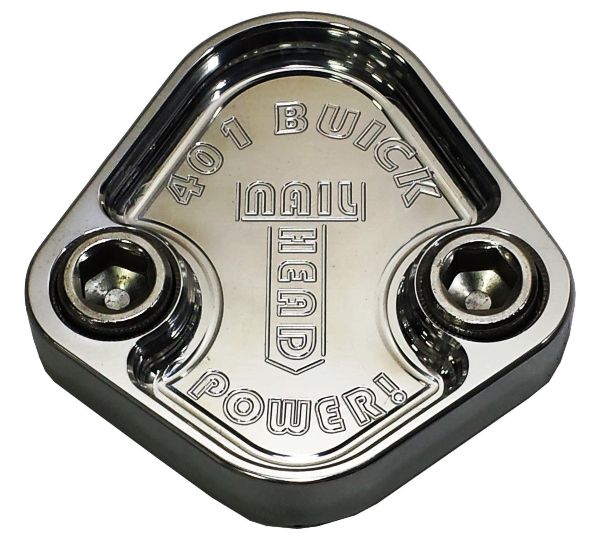 Fuel Pump Block Off Plate fit Buick 401 Nailhead Engine USA| Mad4Metals